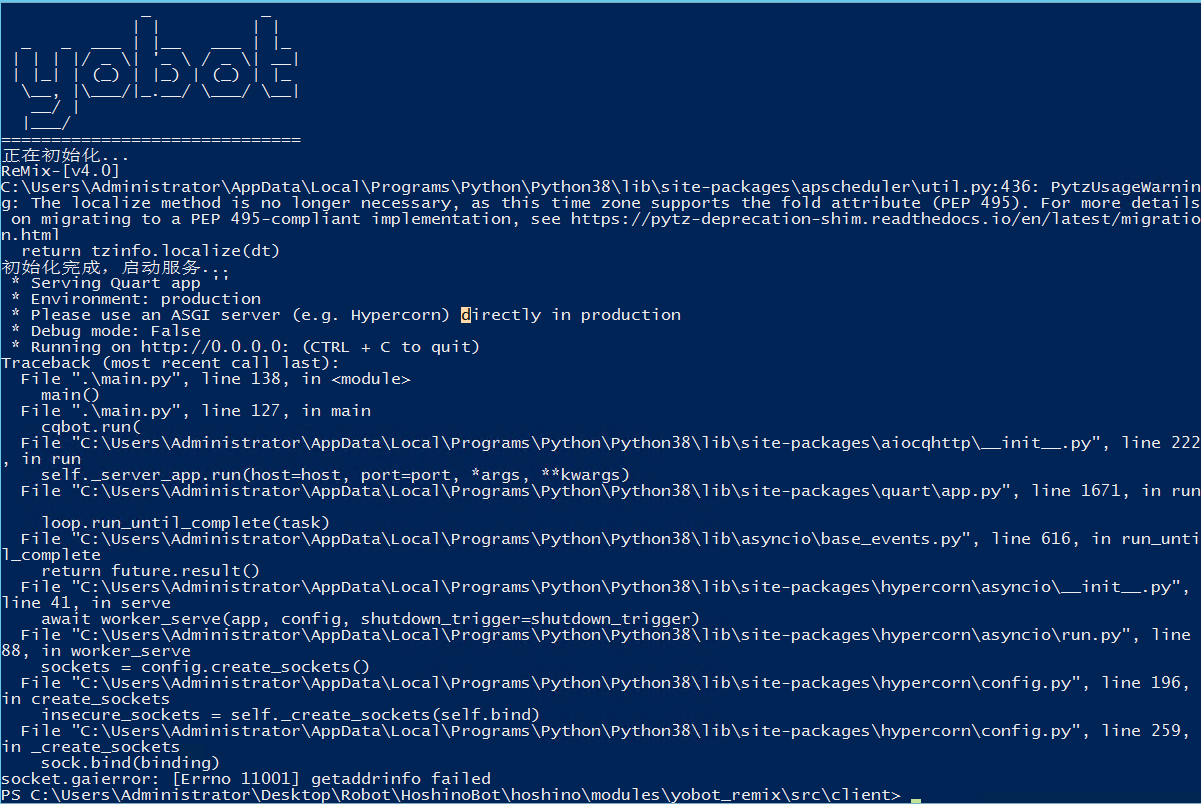 运行报错There is no current event loop in thread · Issue #3 · eggggi/yobot_remix · GitHub
