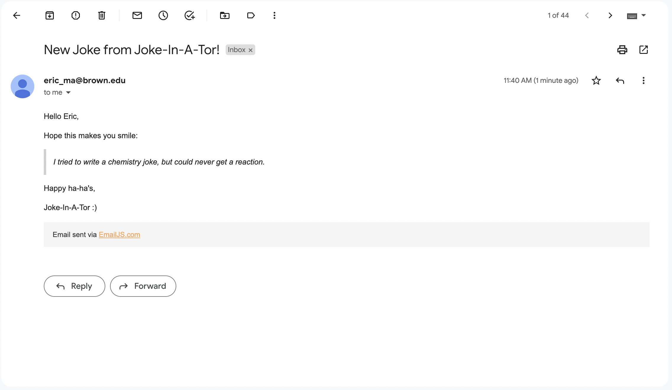 GitHub - erc-ma/Joke-in-a-tor: Emails me a random joke every 24 hours on a user-defined ...