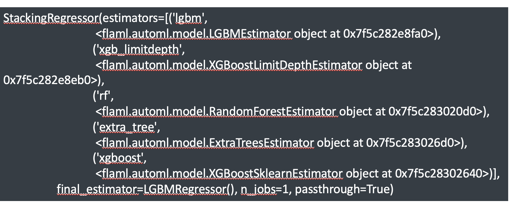 How To Save Stackingregressor Model While We Using Ensemble Method · Issue 1181 · Microsoft