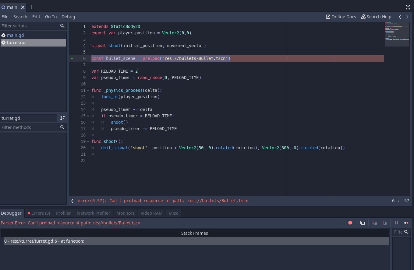 "Turret Madness" won't play · Issue #74364 · godotengine/godot · GitHub