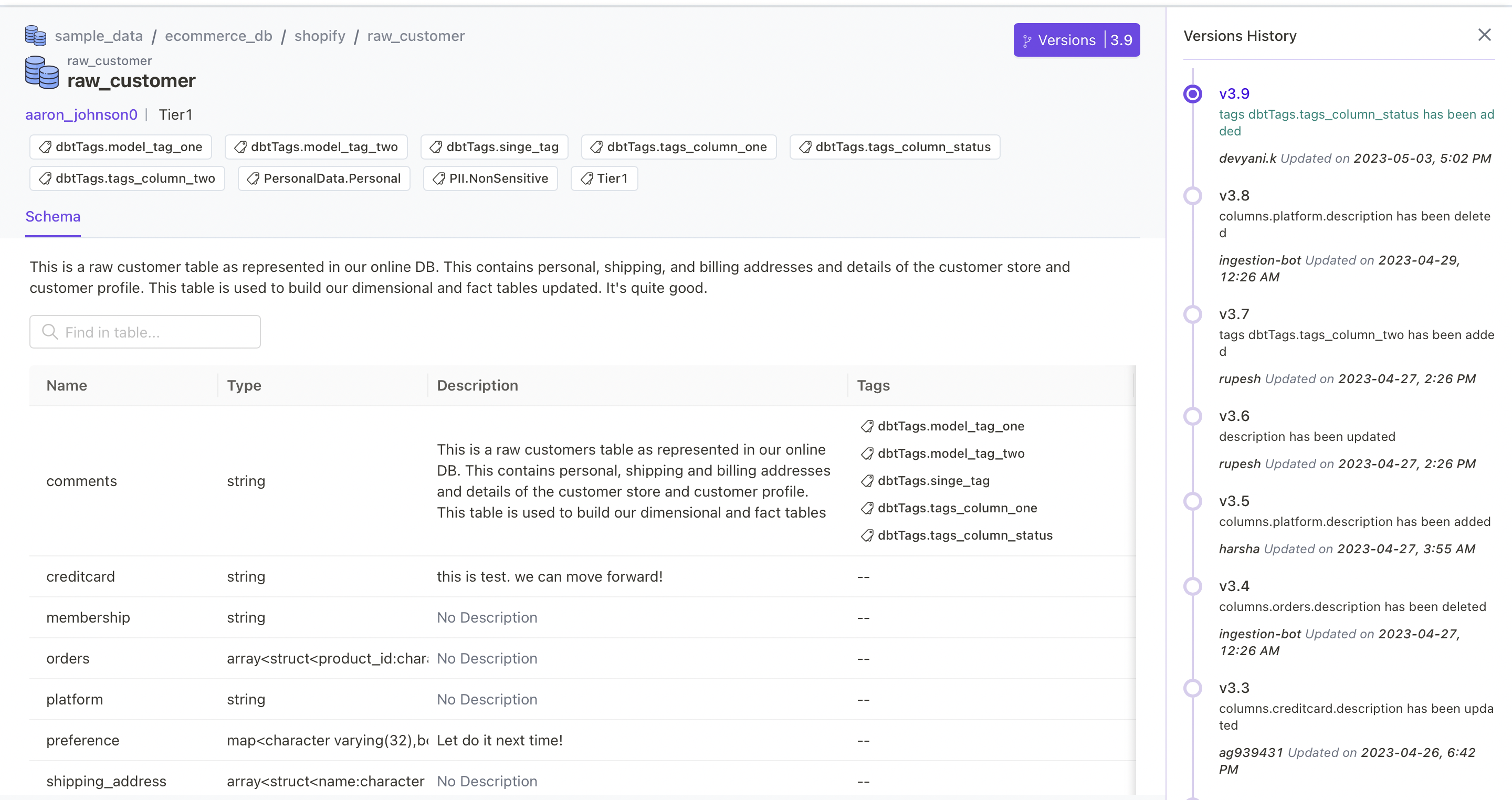 UI Improvements 1.0.1 · Issue #11407 · open-metadata/OpenMetadata · GitHub