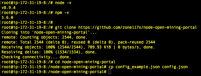 npm install stratum-pool - error code 128 - Ubuntu 16.04.03 · Issue #537 · zone117x/node-open ...