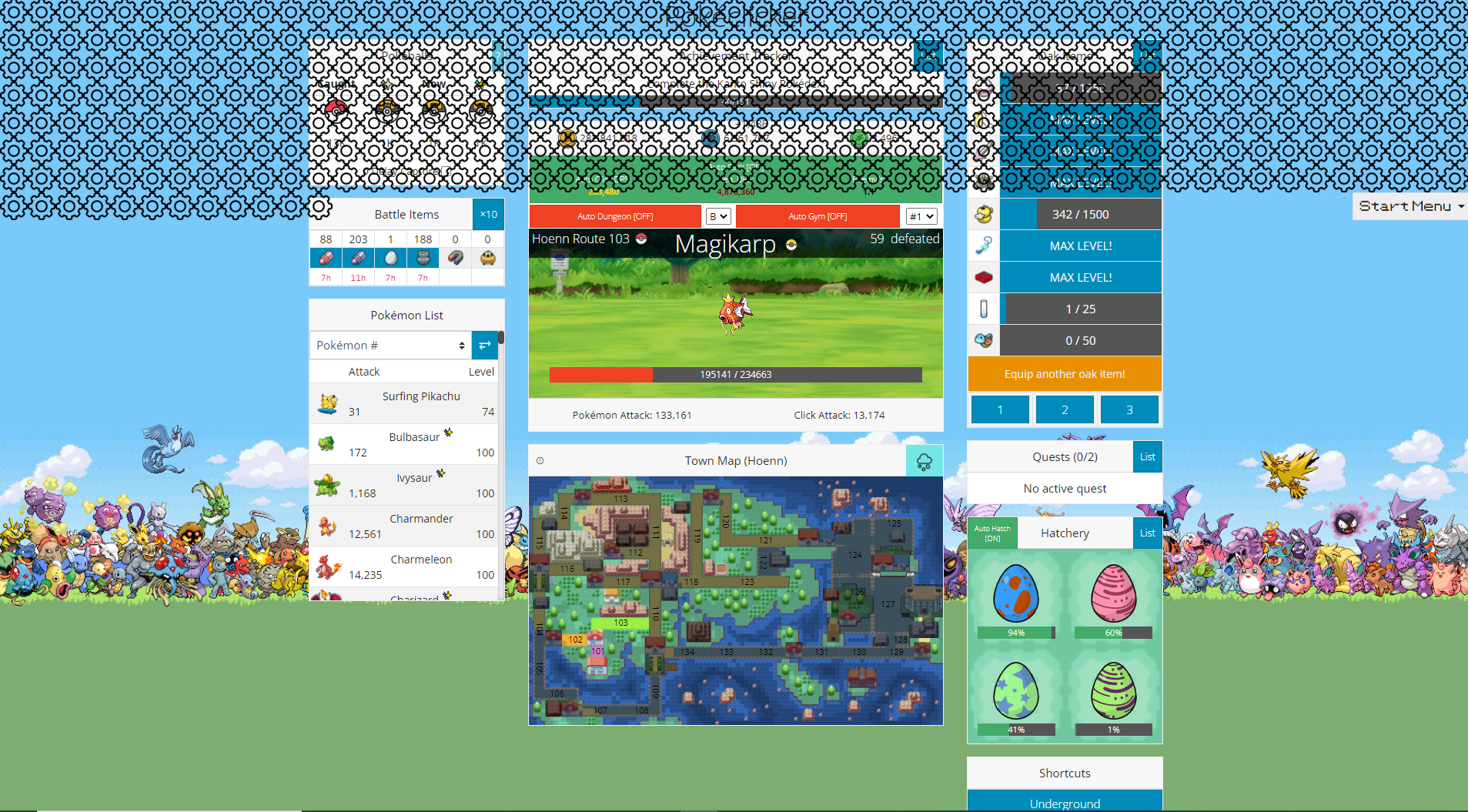 Having a settings button spam across my screen. · Issue #45 · Ephenia/Pokeclicker-Scripts · GitHub