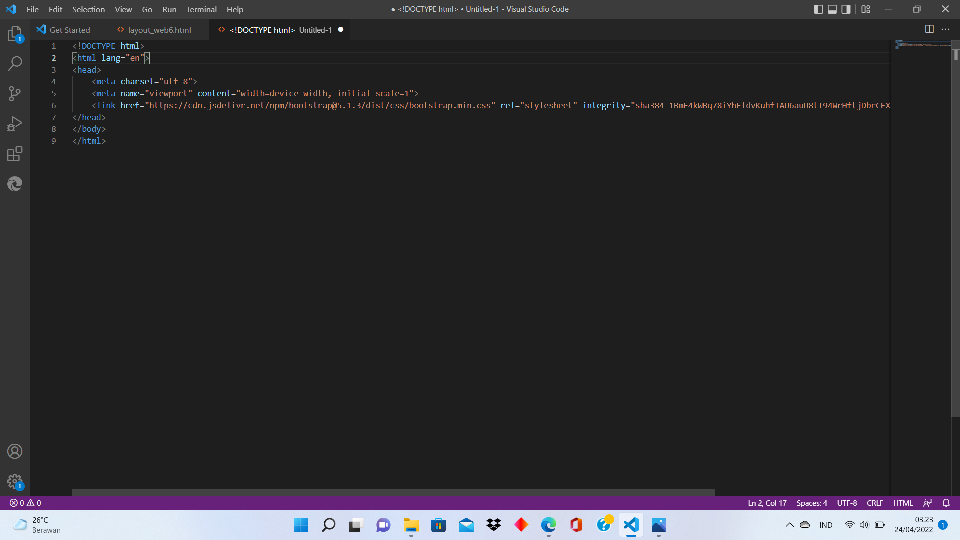 GitHub - aldisyafera/lab6web
