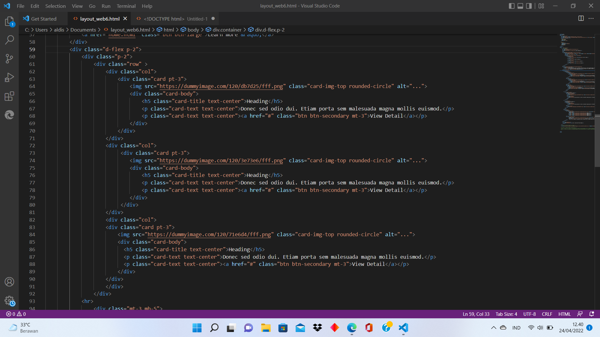 GitHub - aldisyafera/lab6web