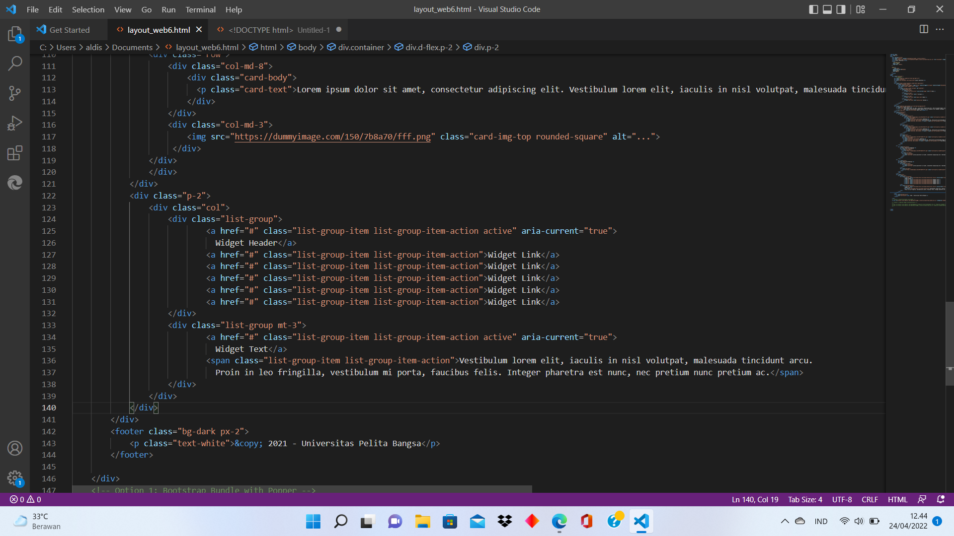 GitHub - aldisyafera/lab6web