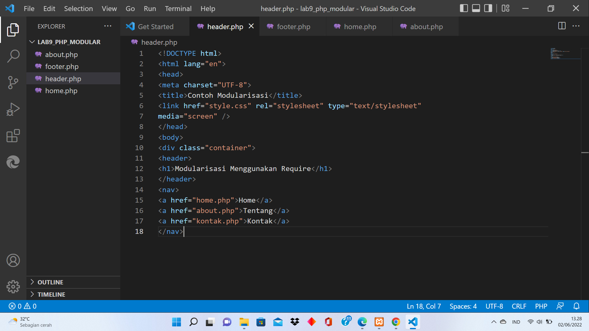 GitHub - aldisyafera/lab9web