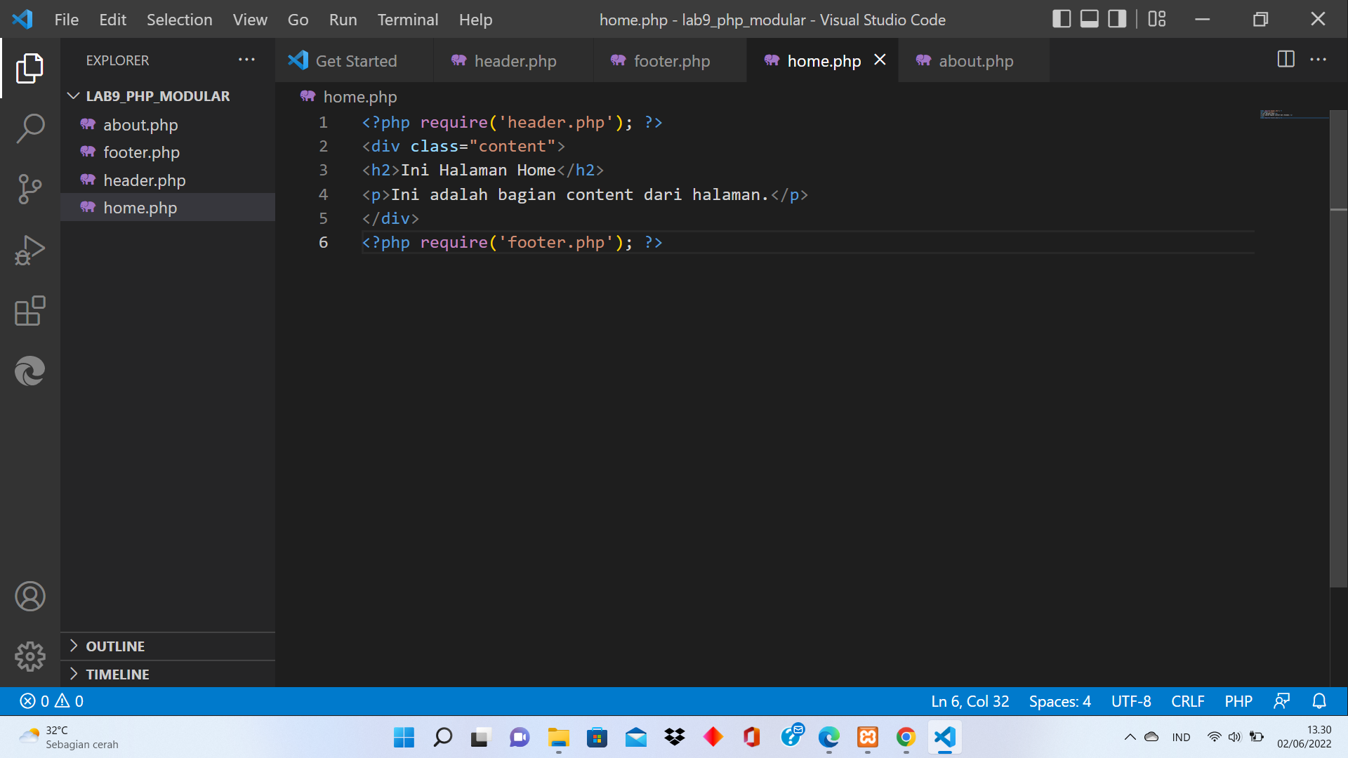 GitHub - aldisyafera/lab9web