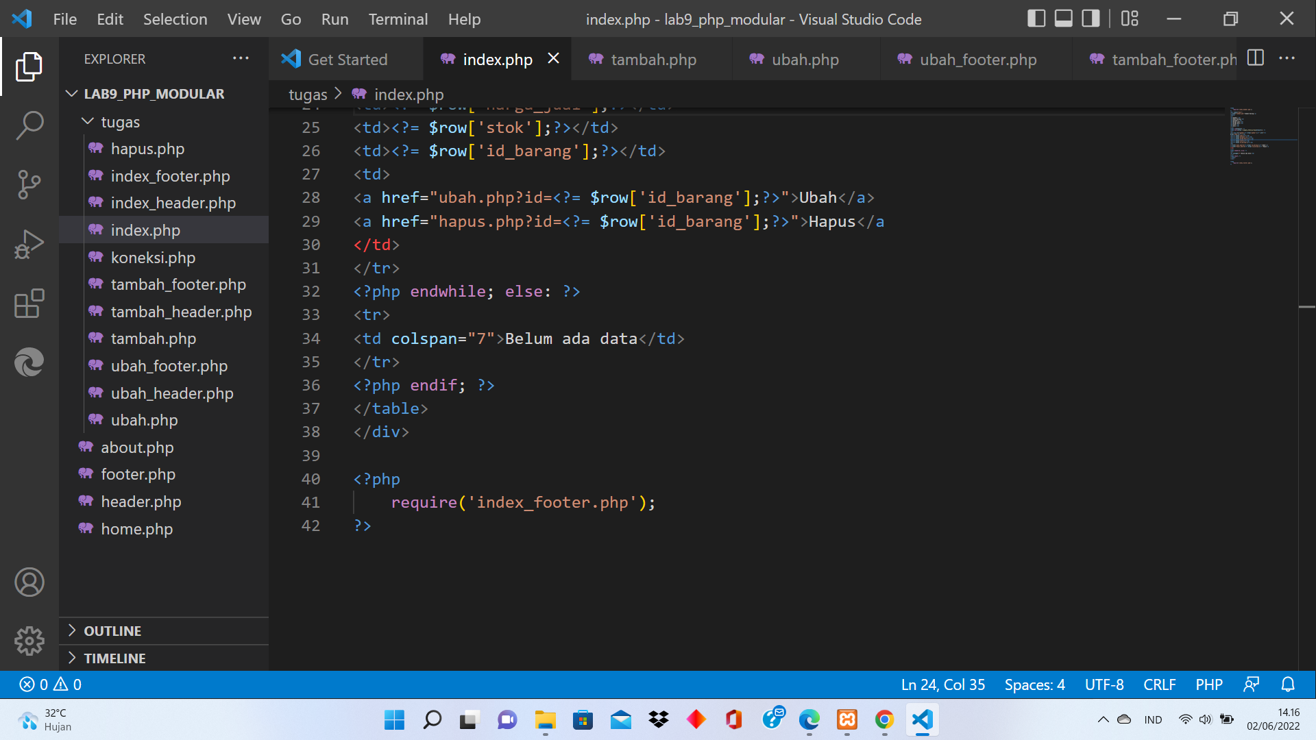 GitHub - aldisyafera/lab9web