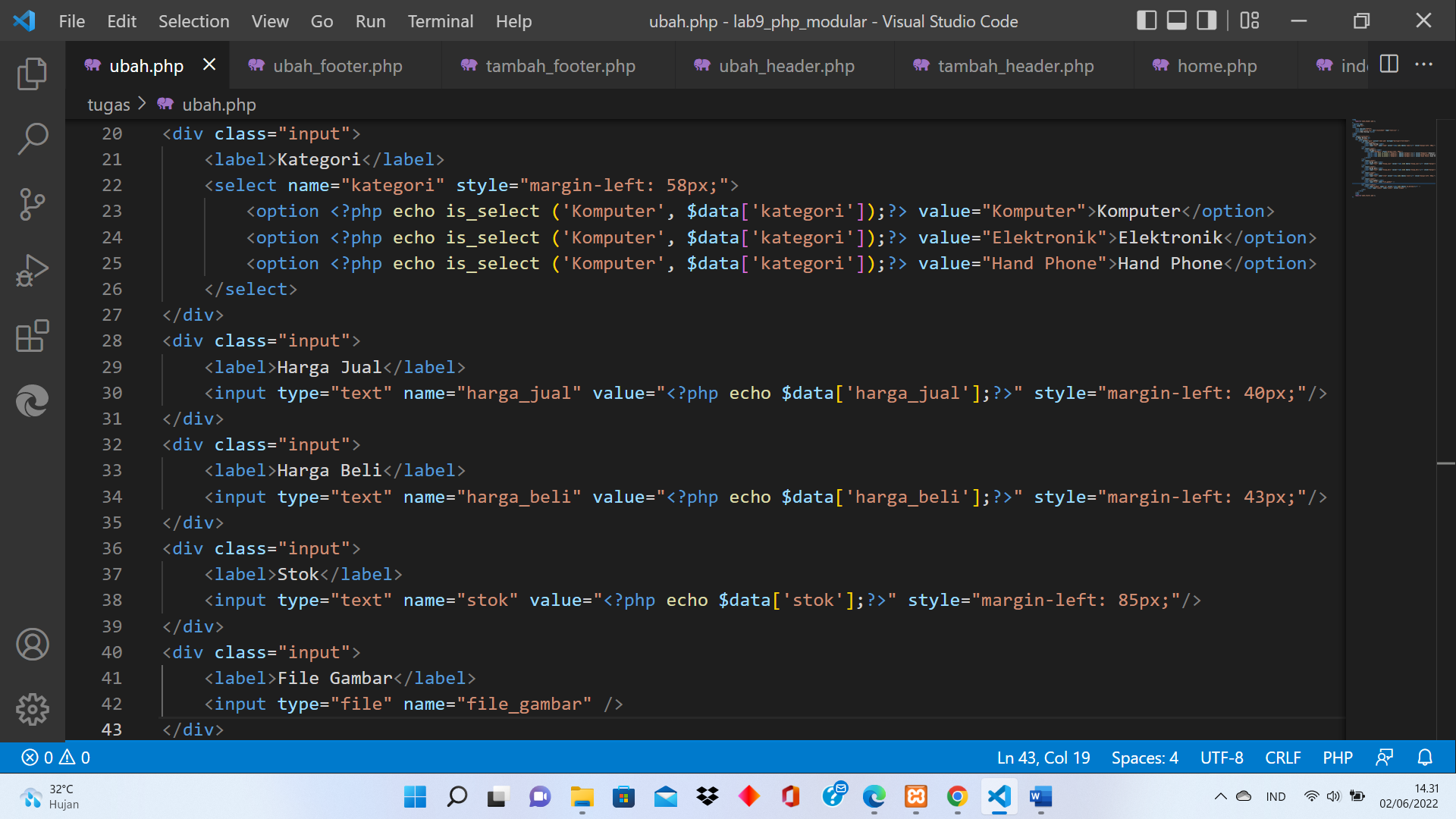 GitHub - aldisyafera/lab9web