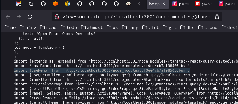 bun canary: syntax errors in various packages on `bun dev` · Issue #2878 · oven-sh/bun · GitHub