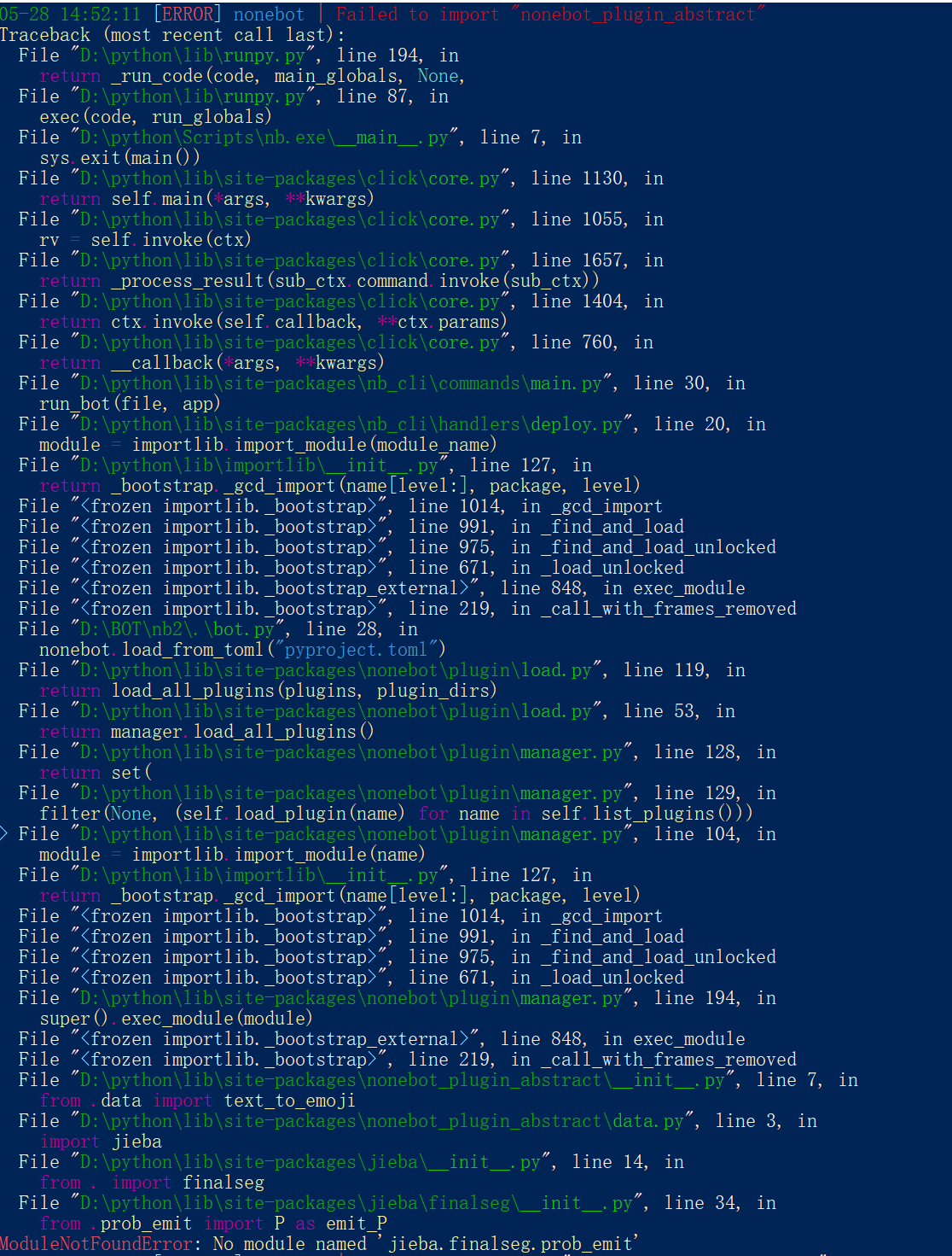 插件加载失败 · Issue #3 · ArrebolCherries/nonebot-plugin-abstract · GitHub