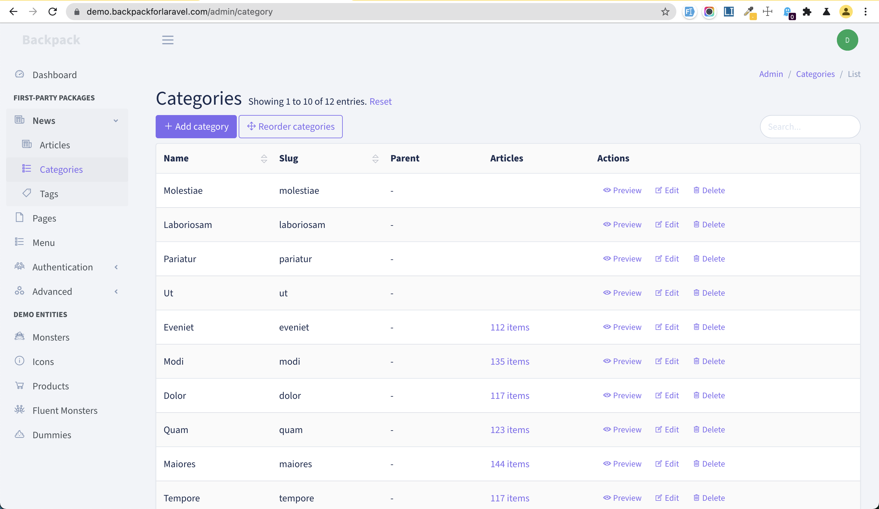 42 Bug Invisible First Column Is Too Wide · Issue 3939 · Laravel Backpackcrud · Github 9421