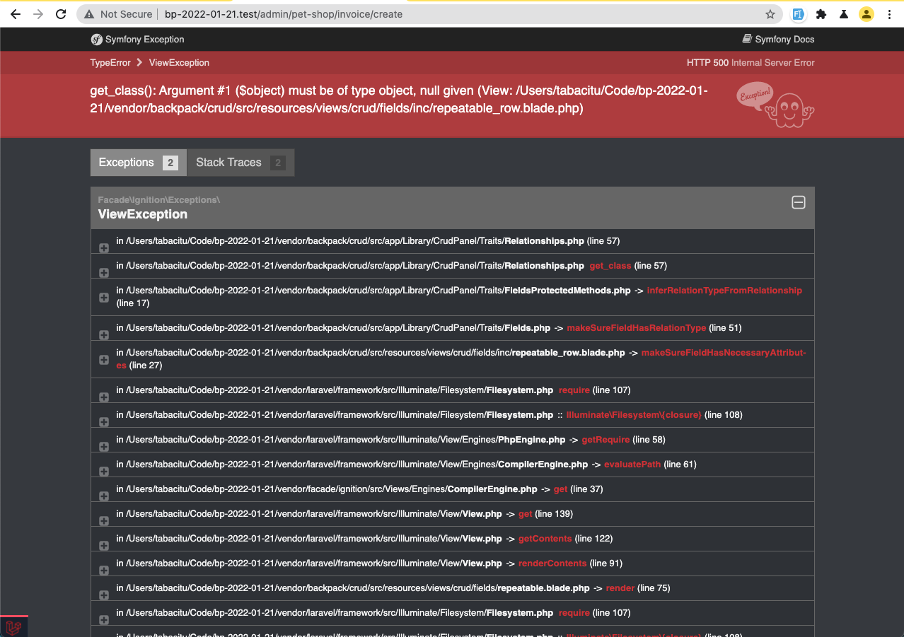 [4.2][Bug] Relationships don't get saved for subfields · Issue #4108 · Laravel-Backpack/CRUD ...