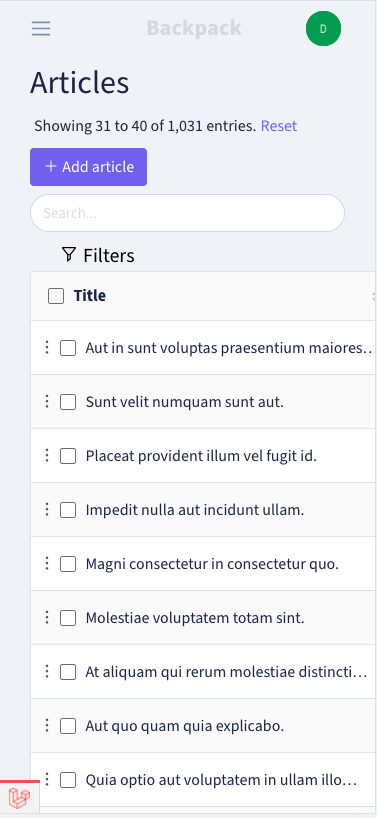 Bug Crud Table Too Wide On Mobile · Issue 4118 · Laravel Backpackcrud · Github