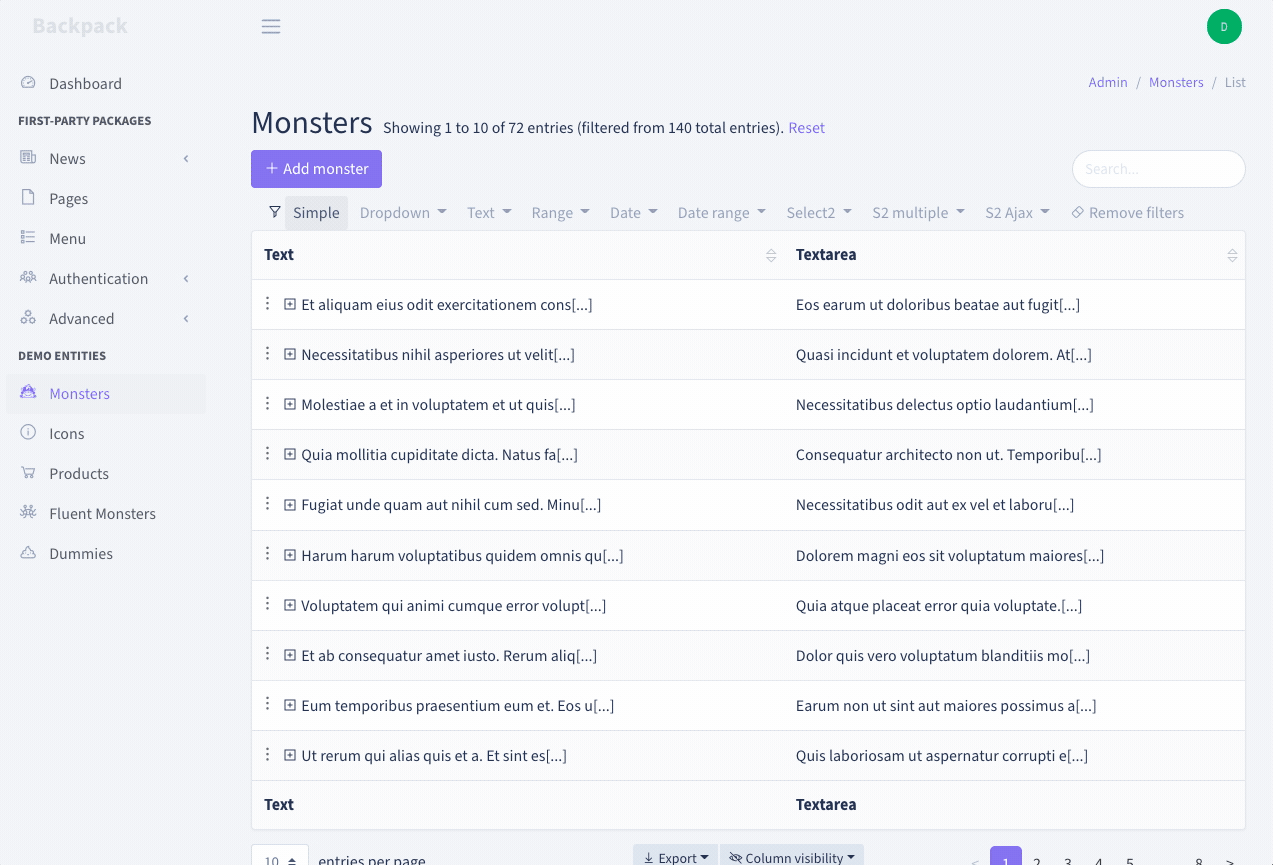 [Bug] Error validations with tabs · Issue #4125 · Laravel-Backpack/CRUD · GitHub