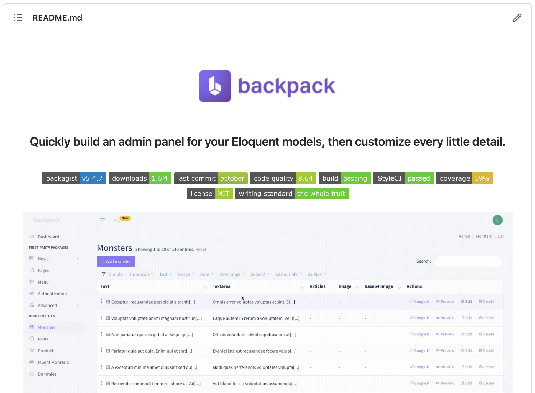 Unit Test Coverage Has Dropped To 59 Lets Fix That · Issue 4764 · Laravel Backpackcrud