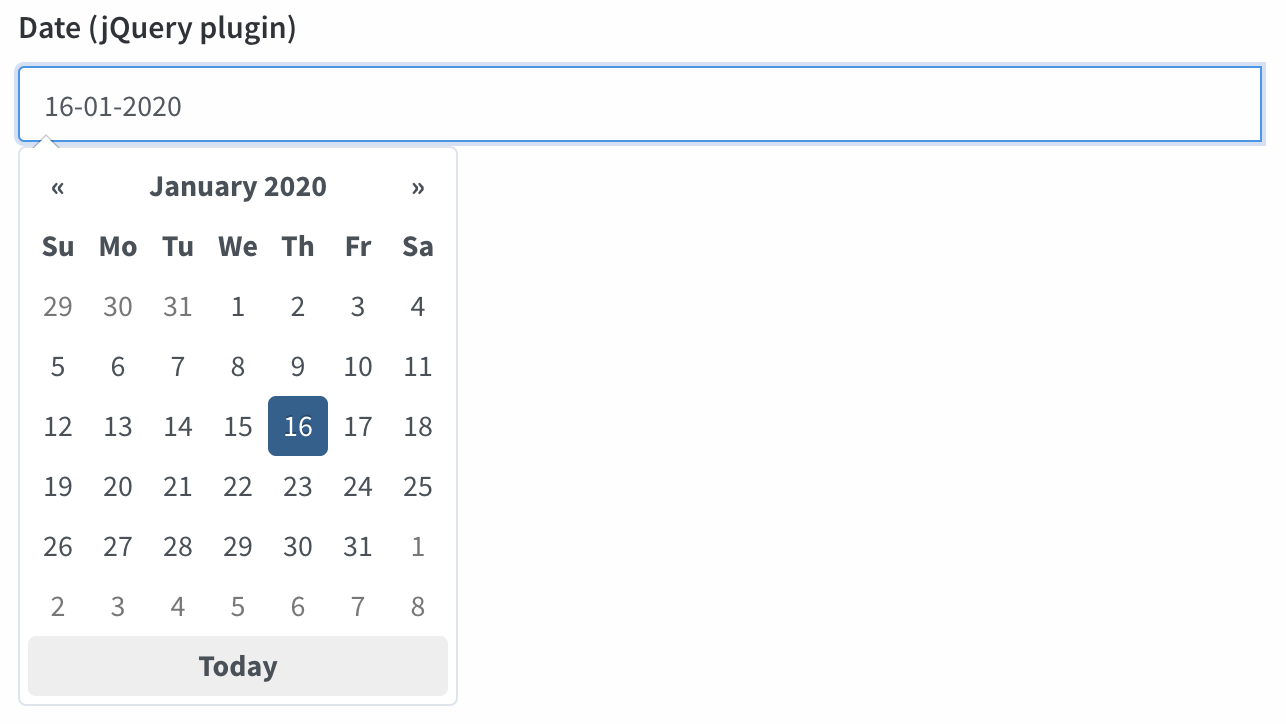 Not getting the Calendar icon in the widget like in the Doc · Issue #60 · Laravel-Backpack ...