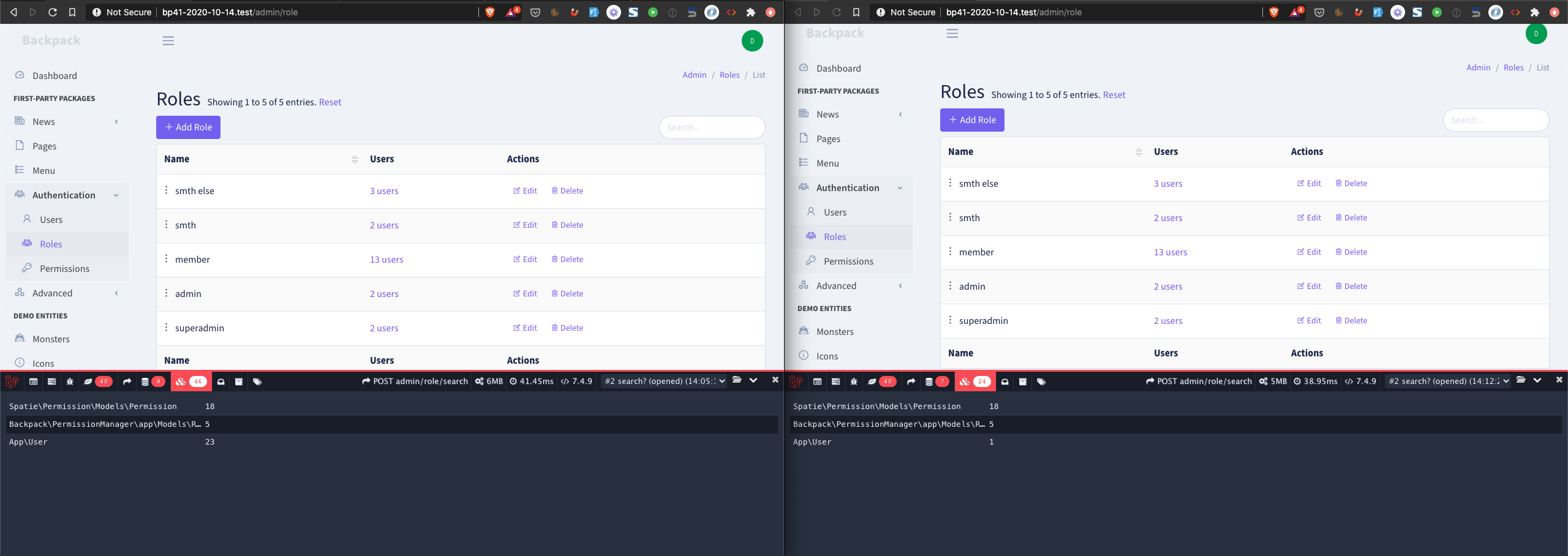41 Roles With Thousands Of Users Throw Error On Search · Issue 3227 · Laravel Backpackcrud