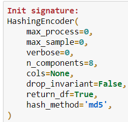 HashingEncoder doesn't transform the data · Issue #215 · scikit-learn-contrib/category_encoders ...