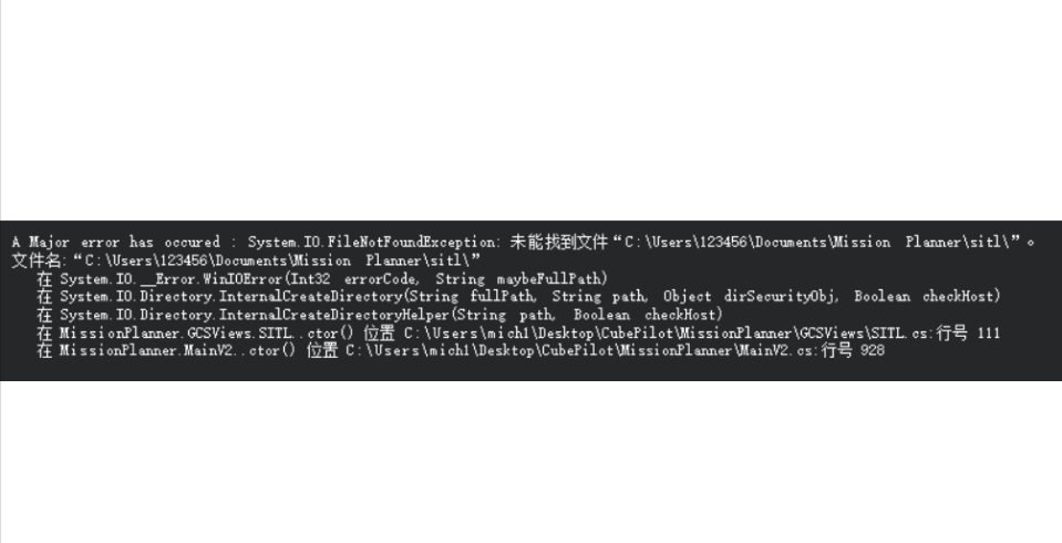 安装的时候遇到了 未能找到C:\Users\UserName\Documents\Mission Planner\sitl · Issue ...