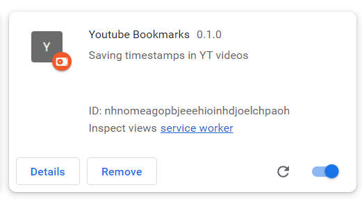 GitHub - rks-031/yt-bookmark-googleExtension: The YouTube Timestamp Bookmarker Chrome extension ...