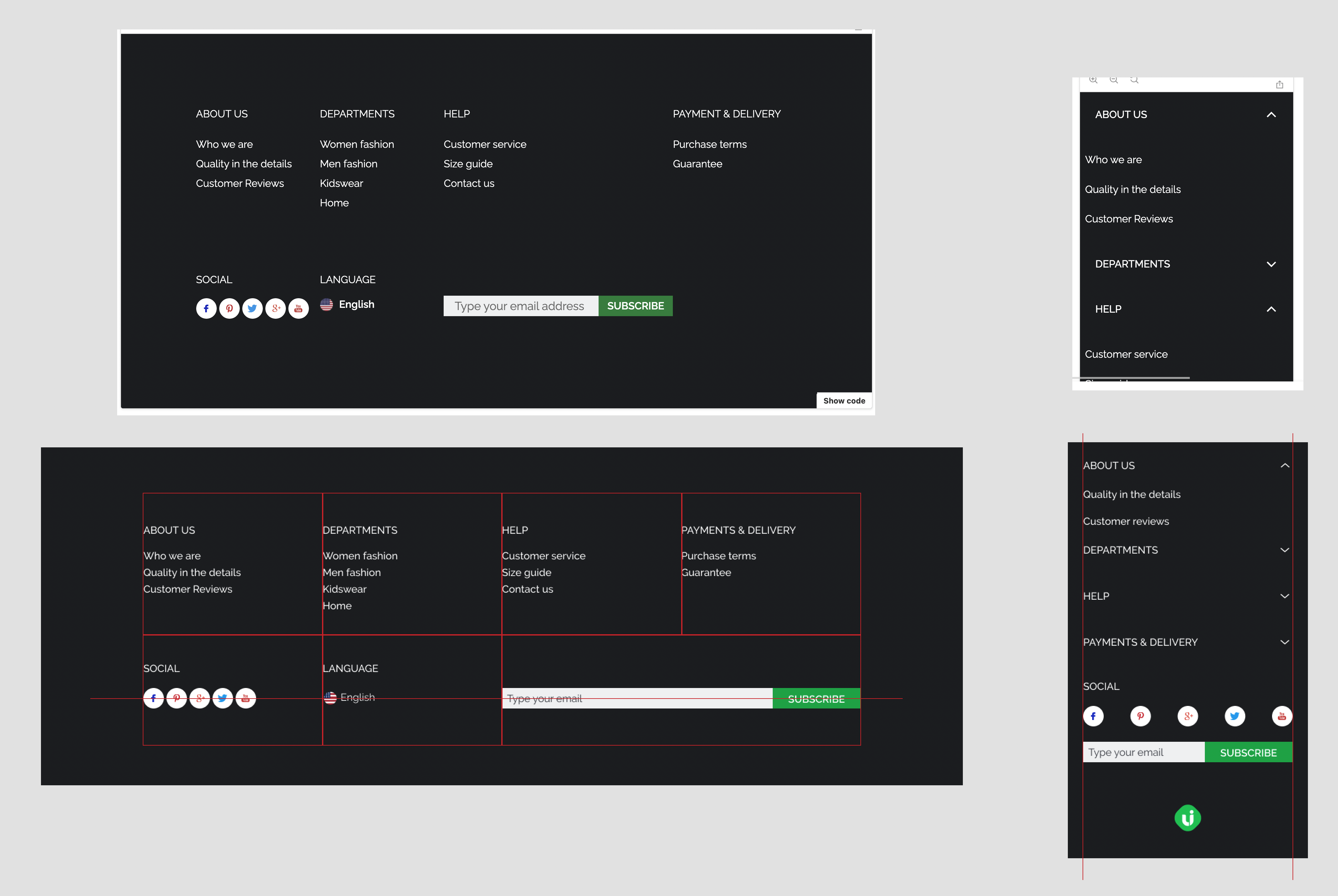 [BUG] Storybook Organisms Footer is shown wrong on both mobile and desktop · Issue #2500 ...
