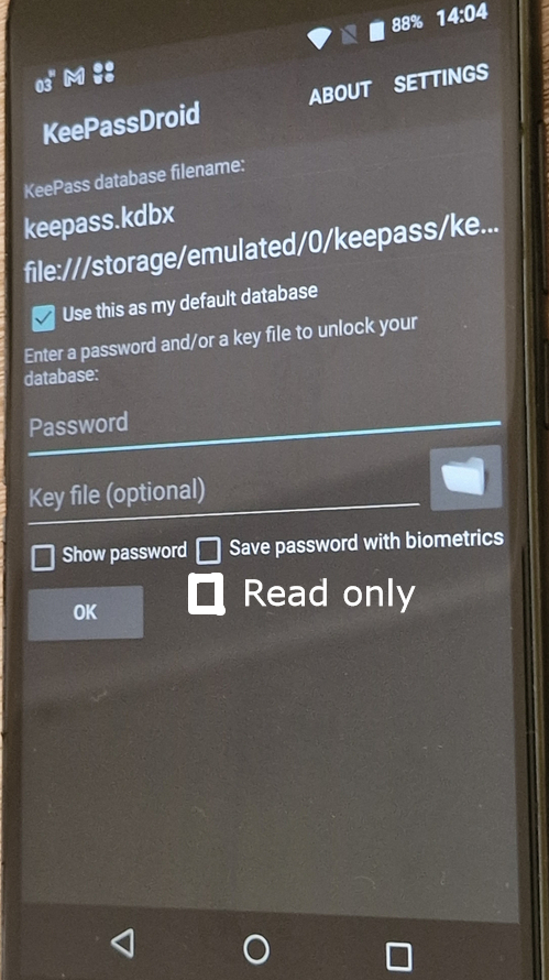 Feature: open database in "Locked" mode · Issue #491 · bpellin/keepassdroid · GitHub