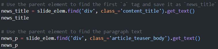 GitHub - liz-mcdaneld/Mission-to-Mars: Web Scraping with HTML/CSS