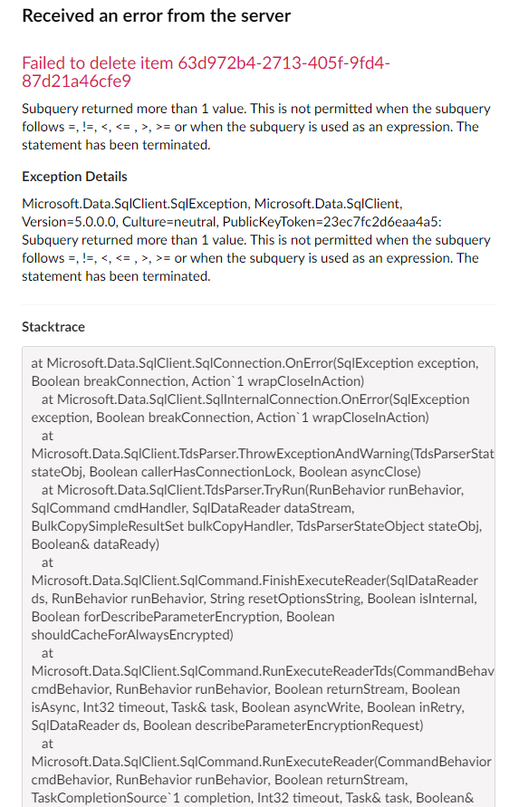 Deleting members with multiple external login providers throws sql exception · Issue #14841 ...