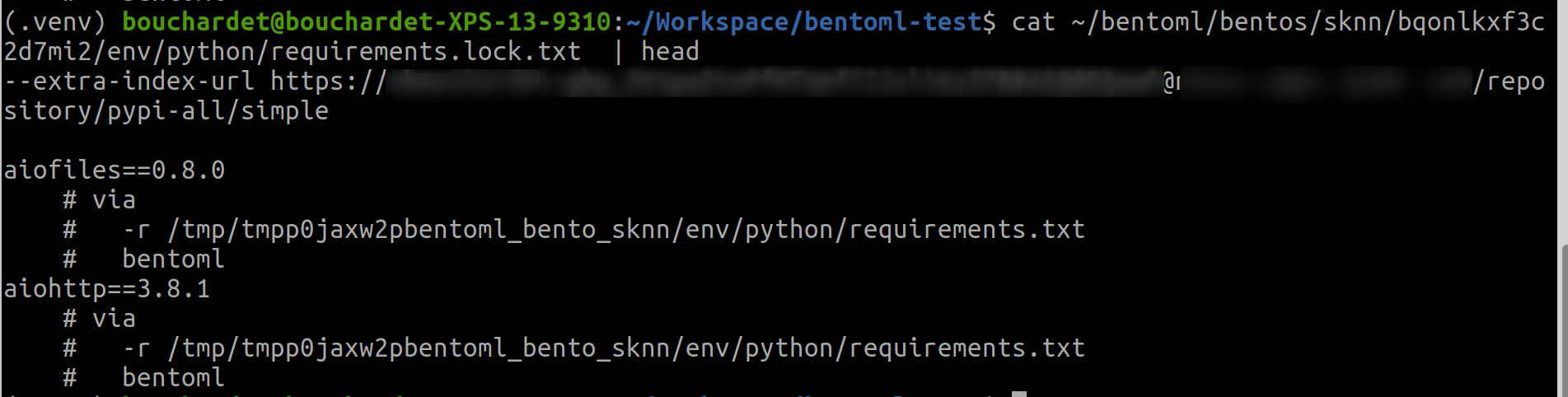 `index_url` isn't used to install dependencies in the `containerize` command · Issue #2552 ...