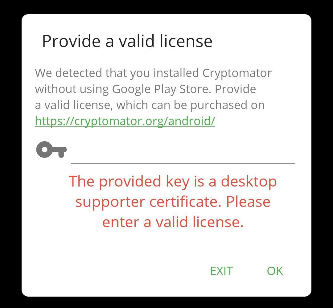 Can't open the purchase link · Issue #444 · cryptomator/android · GitHub
