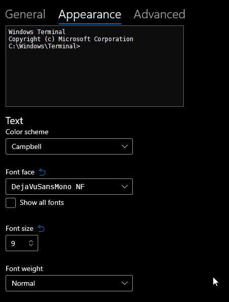 Pane delimiters in tmux disappear for certain fonts at small sizes · Issue #9235 · microsoft ...