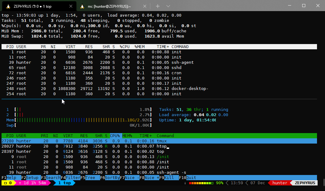 Pane delimiters in tmux disappear for certain fonts at small sizes · Issue #9235 · microsoft ...