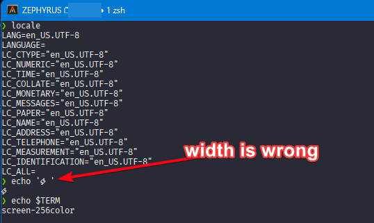 Use system unicode width function · Issue #1295 · alacritty/alacritty · GitHub