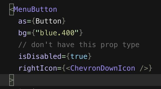 MenuButton don't have isDisabled prop · Issue #7369 · chakra-ui/chakra ...