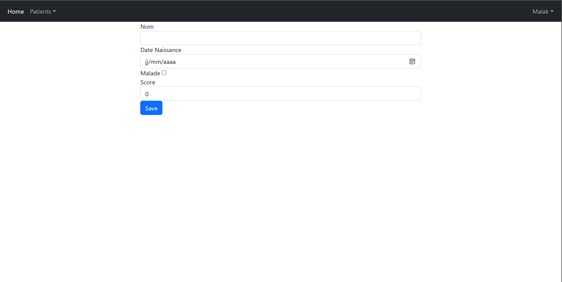 Github Merieme04 Patient