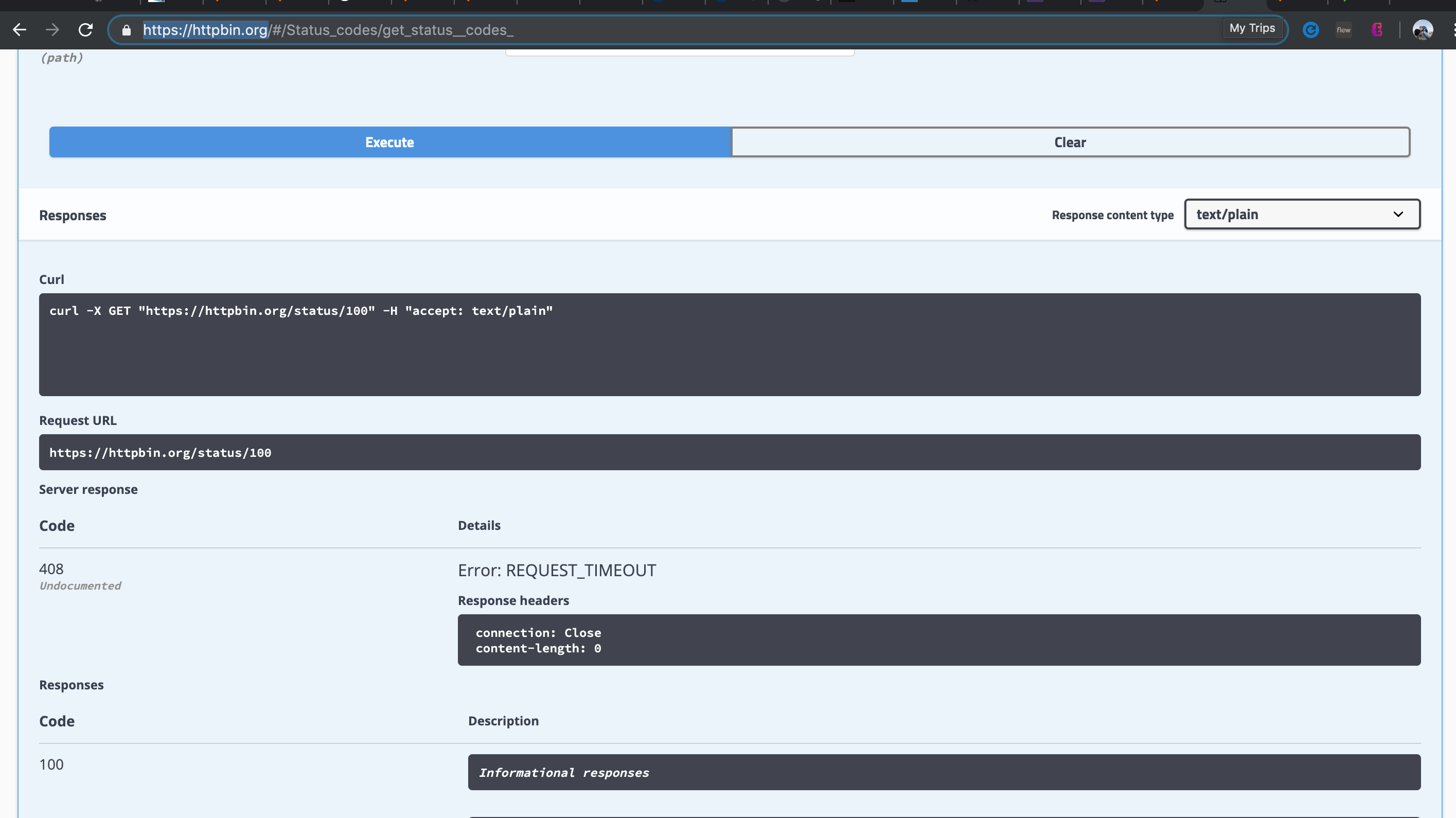 httpbin /status is answering '408 REQUEST_TIMEOUT' · Issue #559 · postmanlabs/httpbin · GitHub