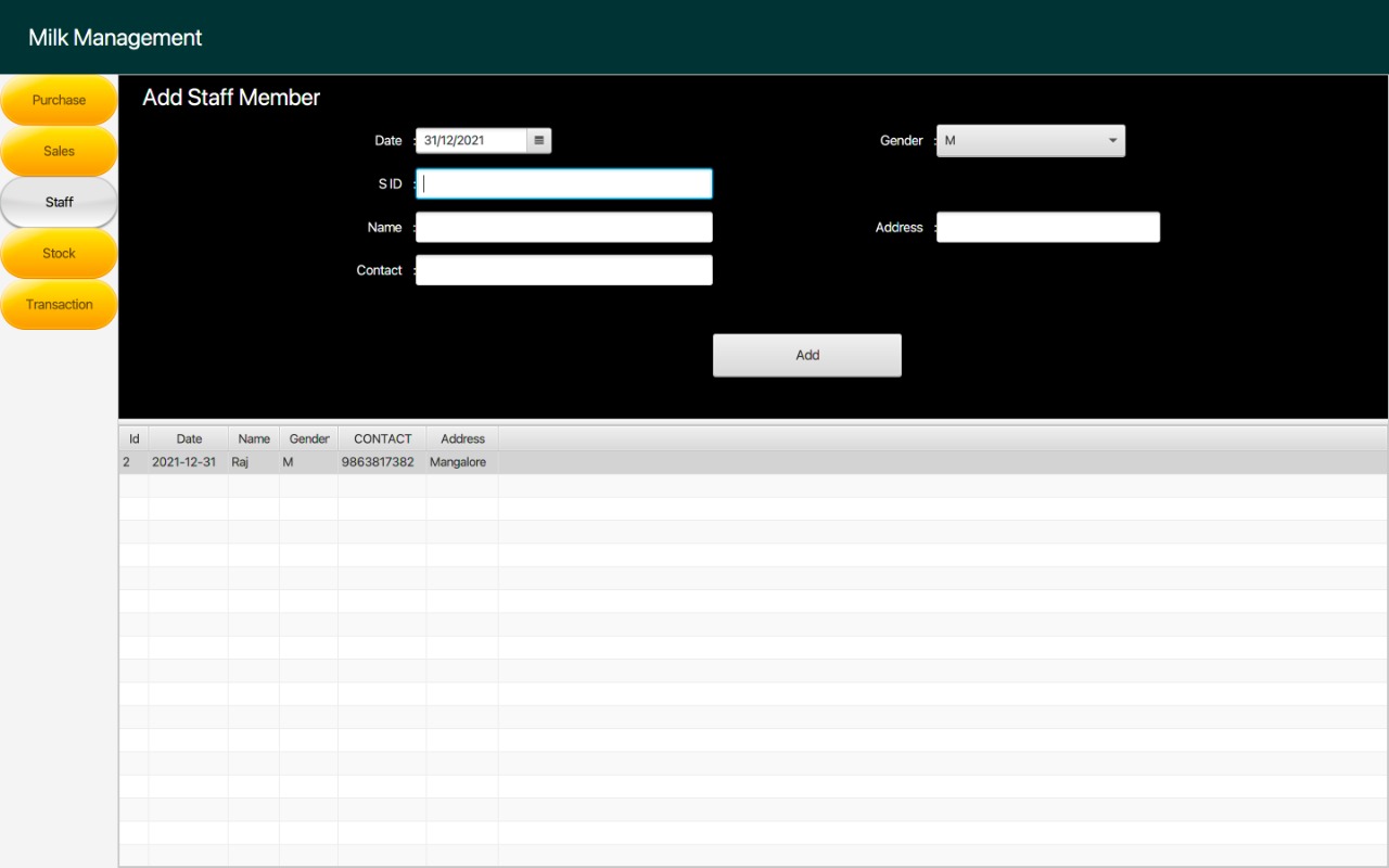 GitHub - AniketPai2602/Dairy-Management-System