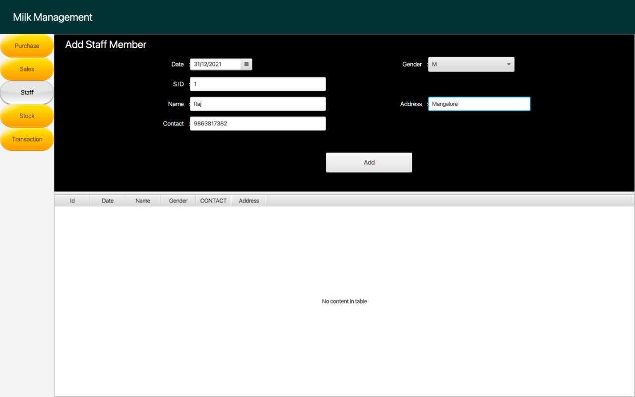 GitHub - AniketPai2602/Dairy-Management-System