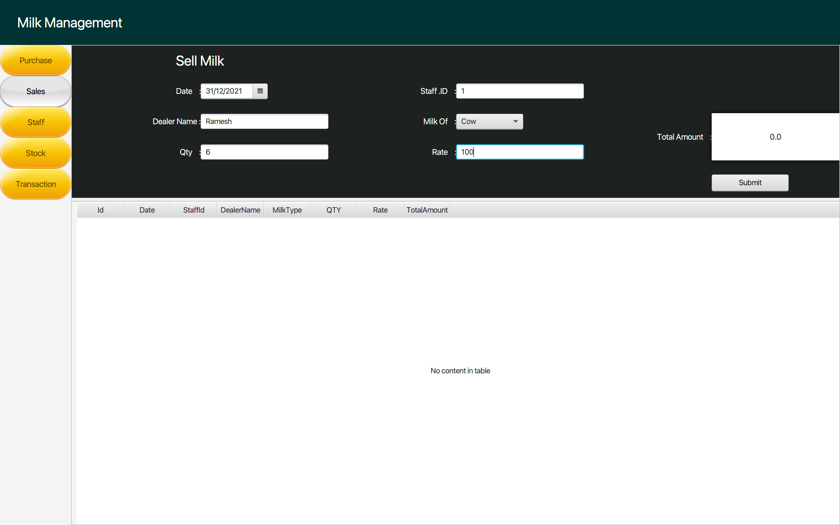 GitHub - AniketPai2602/Dairy-Management-System