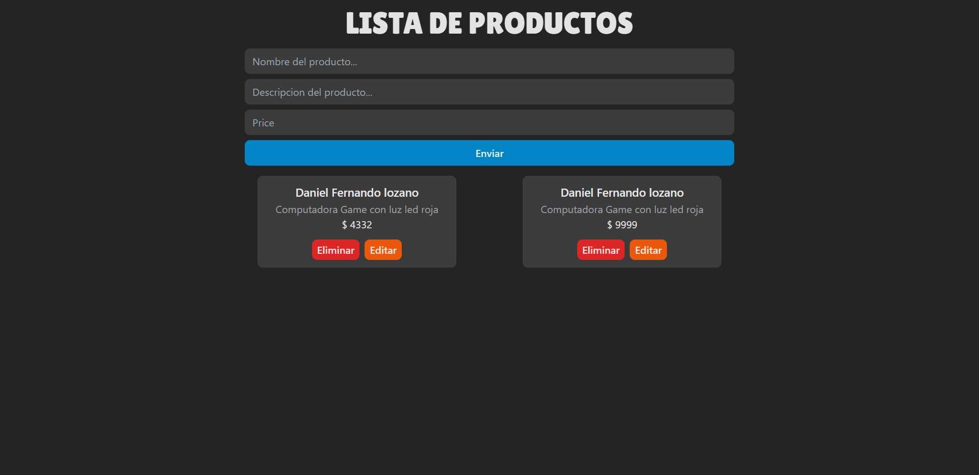GitHub - lozandaniel/crud-fullstack: CRUD - FullStack GitHub - lozandaniel/crud-fullstack: CRUD - FullStack