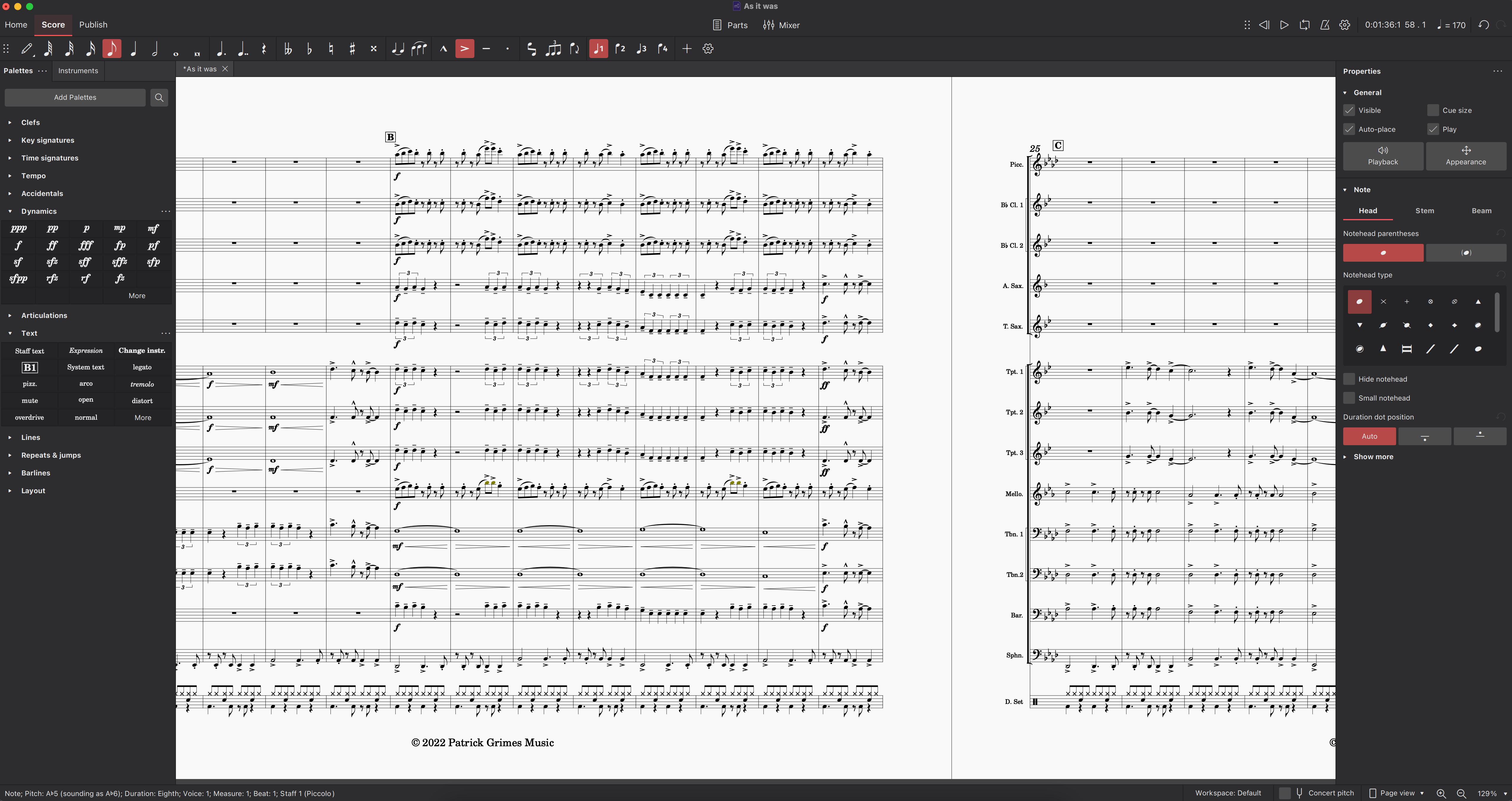 [MU4 Issue] Pasting music with tuplets causes the tuplet marking to disappear · Issue #14120 ...