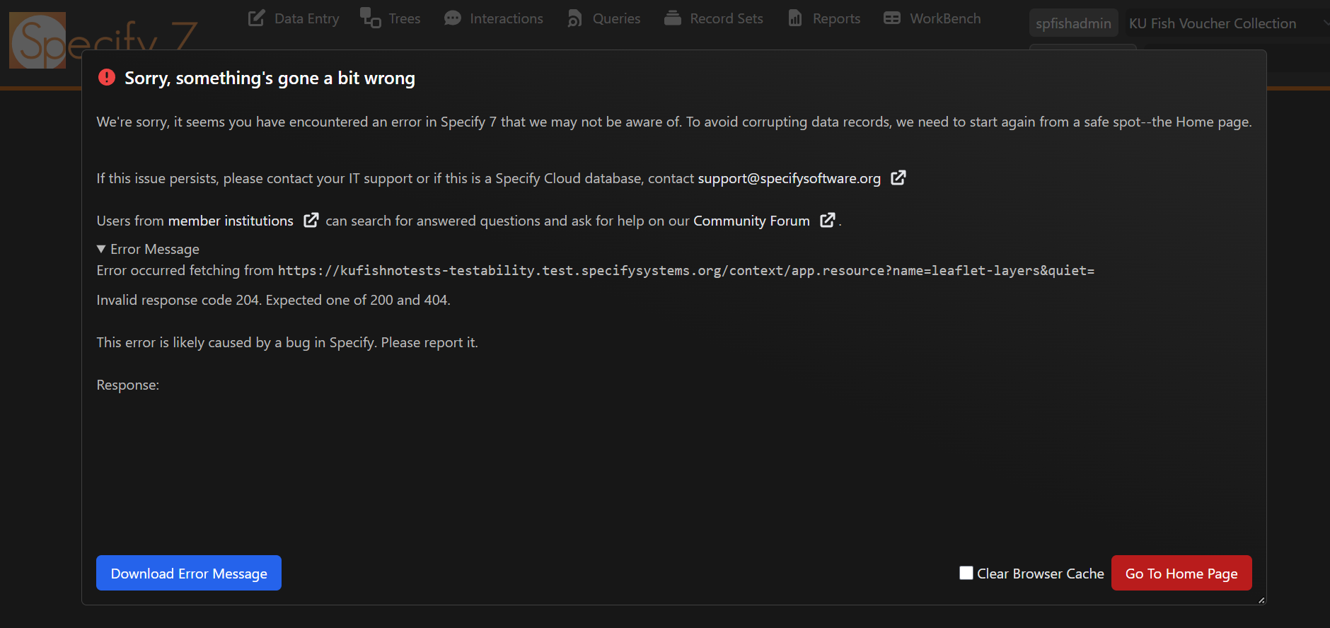 Add An Option To Receive Quiet Response From Back End · Issue 2484 · Specifyspecify7 · Github