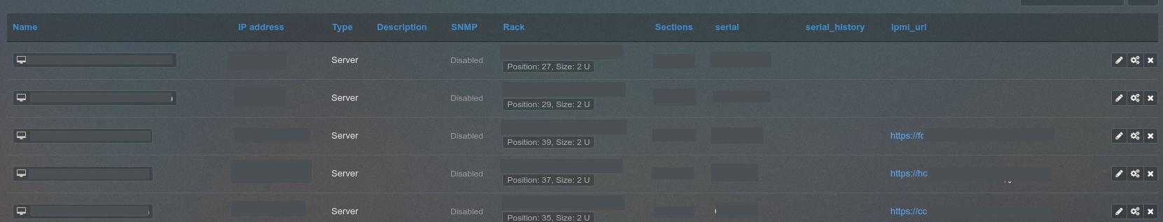 Missing custom fields in table views (1.4) - DEVICE · Issue #2572 · phpipam/phpipam · GitHub