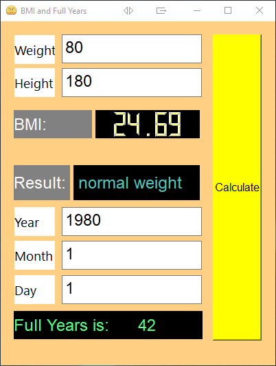 GitHub - nameFascinator/BMI_and_Full_Years: 👌BMI and 👉Full years → all ...