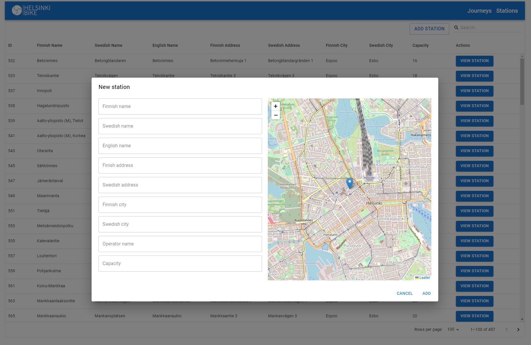 GitHub - Jackson1611/helsinki-bike-app: A management system built with React and Material-UI ...