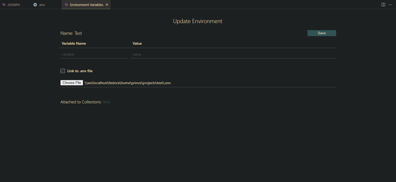 Environment variables don't work from dotenv file when using thunder ...