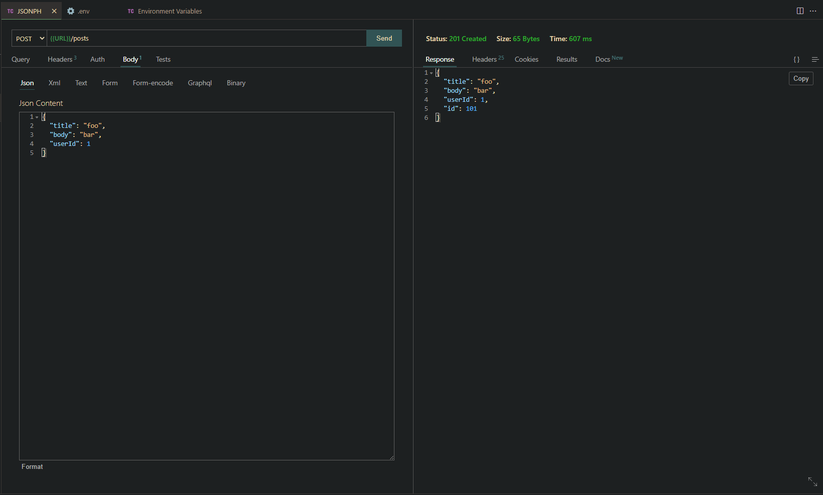 Environment variables don't work from dotenv file when using thunder ...