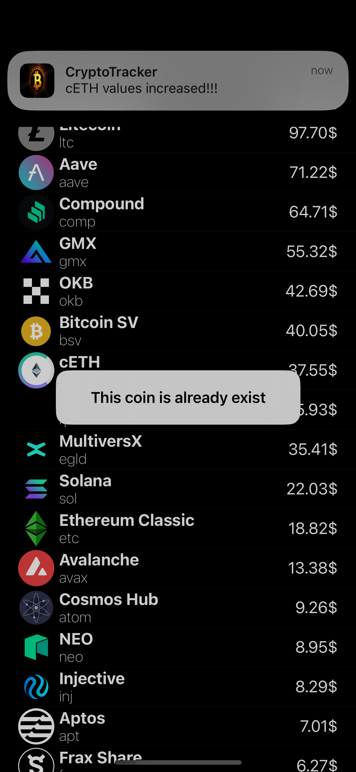 GitHub - Arzu2022/Crypto-Tracker